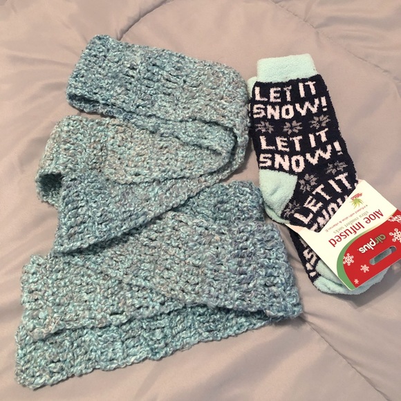 Hand Crafted | Accessories | Handmade Brand New 0 Blueteal Scarf Aloe ...